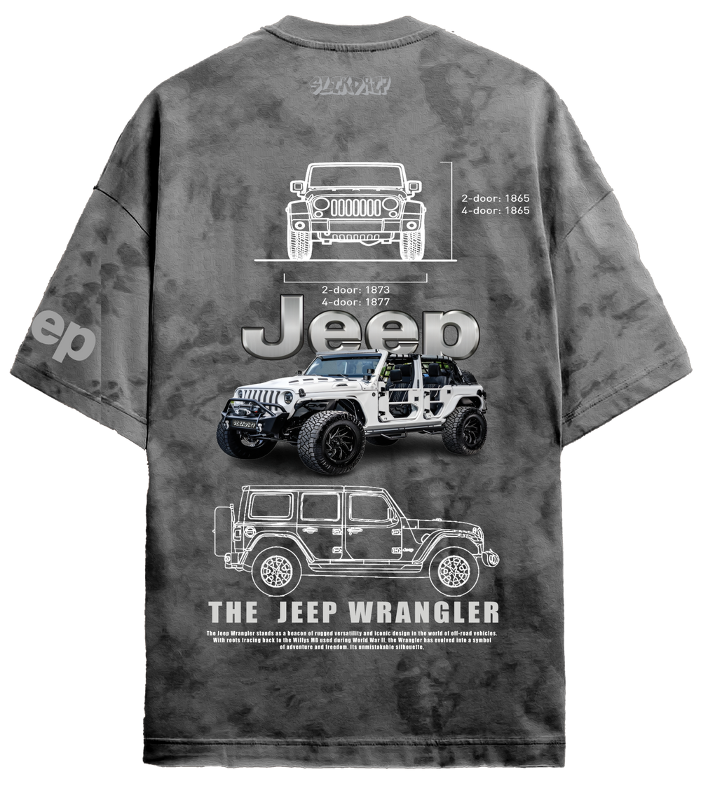 Oversized Jeep Wrangler T-shirt